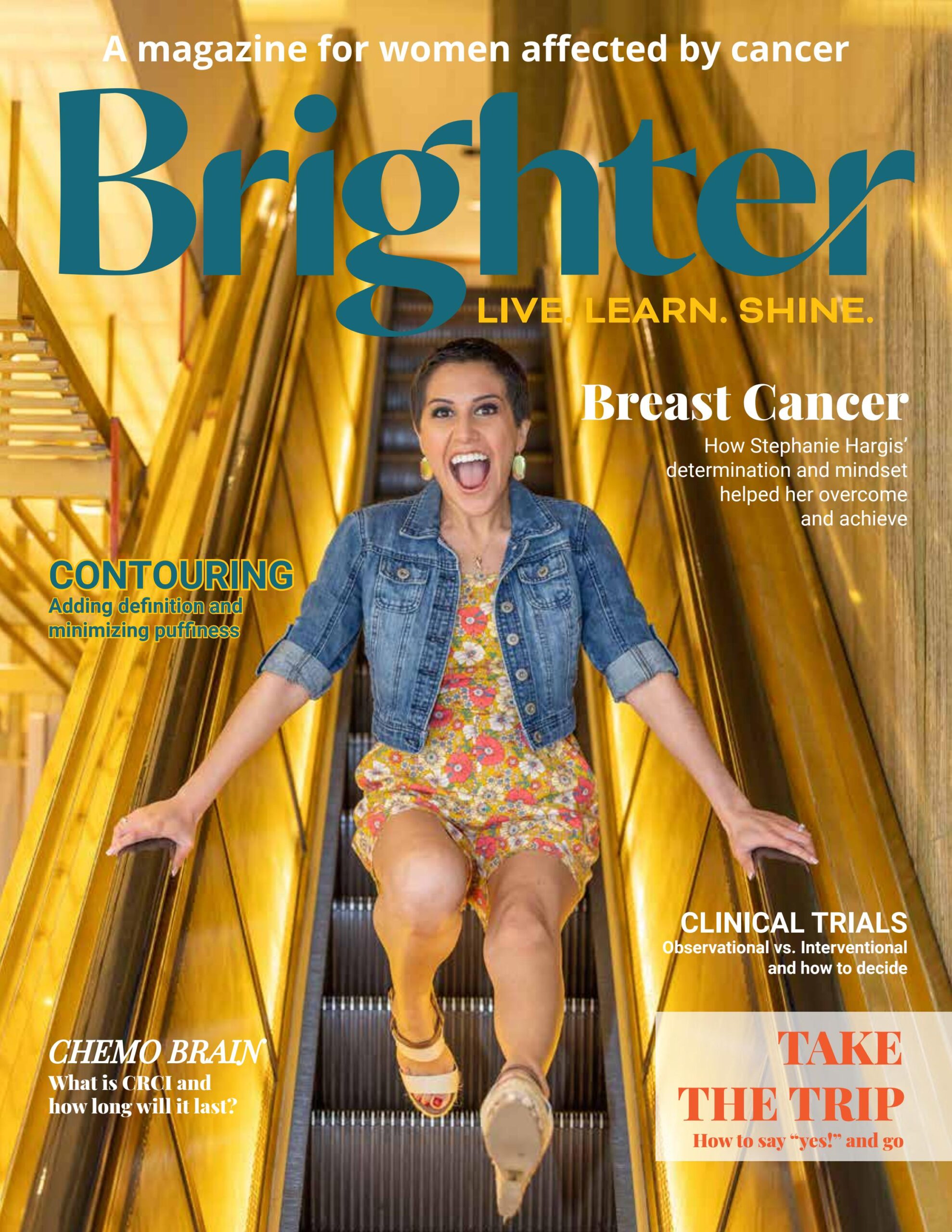 Brighter Magazine – The lifestyle magazine for women affected by cancer.